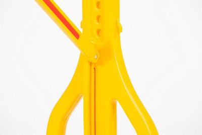 Buy The Ramp People Plastic Expandable Safety Barrier Black & Yellow ...