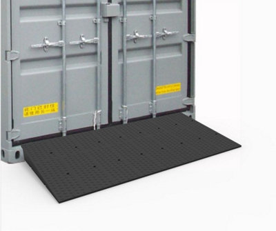 The Ramp People Rubber Container Ramp 15cm - Heavy Duty Ramp for Ground ...