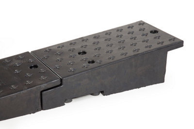 The Ramp People Rubber Container Ramp 15cm - Heavy Duty Ramp for Ground ...