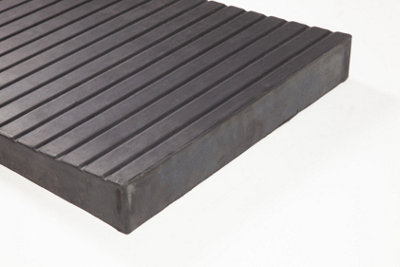 The Ramp People Rubber Ramp 7.4cm - 10cm (7.4cm), 500mm Wide Ramp for ...