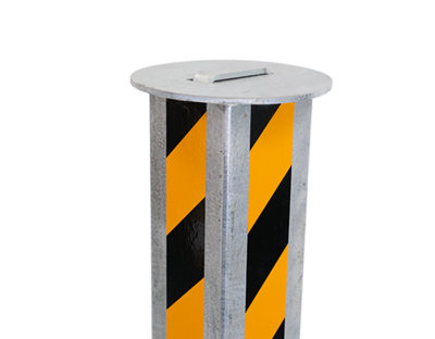 The Ramp People Steel Telescopic Parking Bollard - Security Post for ...
