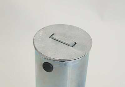 The Ramp People Steel Telescopic Parking Bollard - Security Post for ...