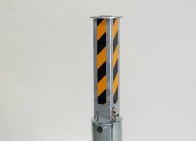 The Ramp People Steel Telescopic Parking Bollard - Security Post for ...
