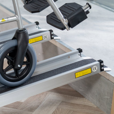 The Ramp People Telescopic Wheelchair Ramps 4ft - 7ft (5ft/1.5m) with ...
