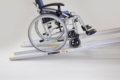 The Ramp People Telescopic Wheelchair Ramps Pair - Adjustable 6ft ...