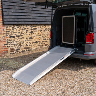 The Ramp People Van Ramp 2.4m 770kg - Solid Aluminium Heavy Duty Wide ...