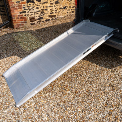 The Ramp People Van Ramp 2.4m 770kg - Solid Aluminium Heavy Duty Wide ...