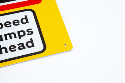 The Ramp People Wall Mounted Speed Bump Warning Sign 5mph