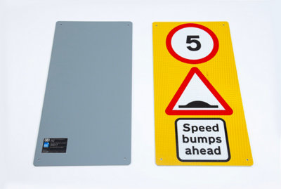 The Ramp People Wall Mounted Speed Bump Warning Sign 5mph