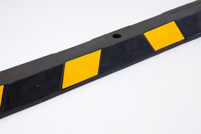 The Ramp People Wheel Stop Kit 1650mm / Rubber Parking Block with Fixings