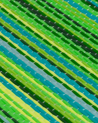 THE RUGS Reversible Waterproof Outdoor Rugs Rainbow 1020 Green