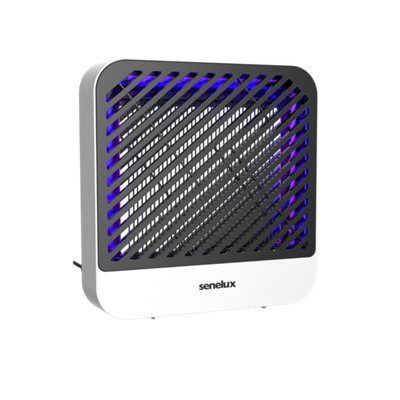 The Senelux Wall Mounted/Free Standing Electric Bug Zapper with UV ...
