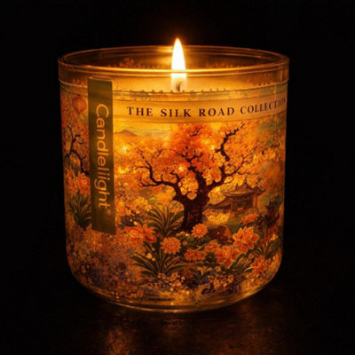 The Silk Road Collection Chengdu Light Up Glitter Candle