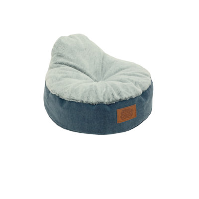 THE SNUG AND COSY LAZY SOFA BLUE 70cm X 35cm