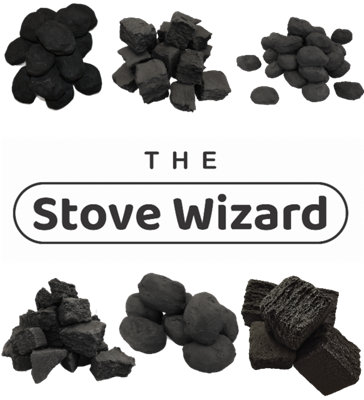 The Stove Wizard 20 Large Random Shaped Gas Fire Replacement Coals 50mm ...