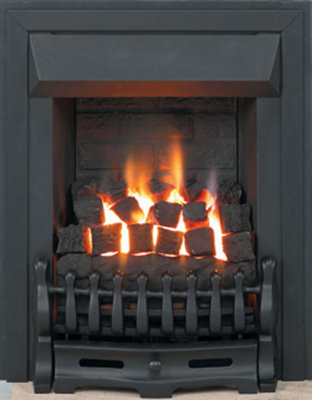 The Stove Wizard 20 Medium Square Gas Fire Replacement Coals 45mm Square