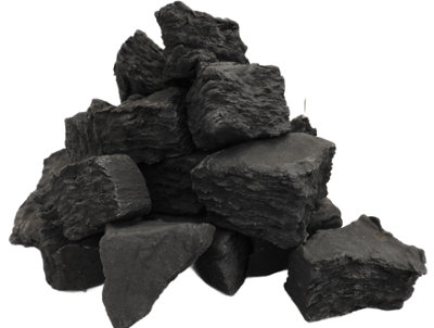 The Stove Wizard 20 Random Shaped Gas Fire Replacement Coals 35mm-45mm