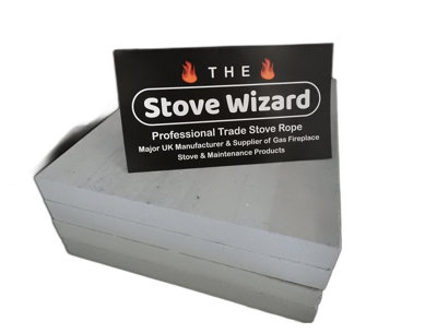 The Stove Wizard 500mm Insulating Skamotec fireboard Fire Brick heat ...