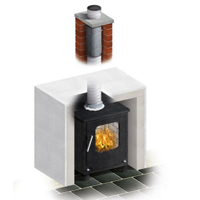The Stove Wizard 500mm Insulating Skamotec fireboard Fire Brick heat ...
