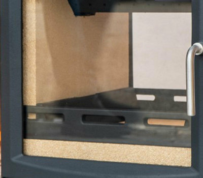 The Stove Wizard Firebrick Fire Board Heat Proof Brick Vermiculite Log ...