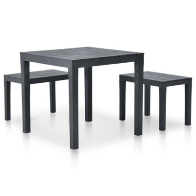 The Timor 2 seat Bench & table set