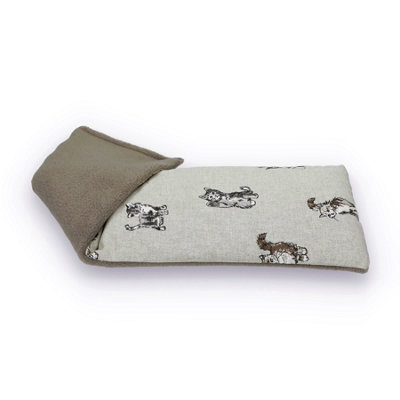 The Wheat Bag Co. Unscented Microwavable Duo Heat Pack Bag - Shabby Cat