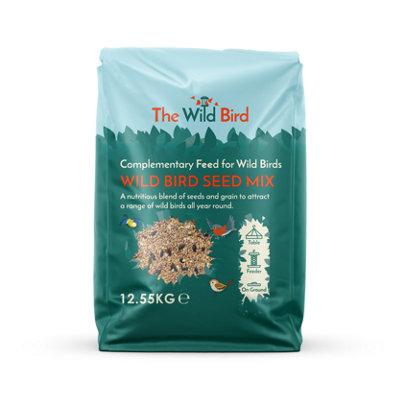 The Wild Bird - Wild Bird Seed Mix Bird Food 12.55kg