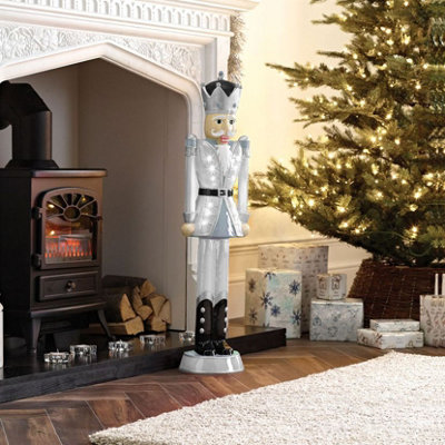 The Winter Wonderland Norbert Original 3ft Nutcracker Icicle