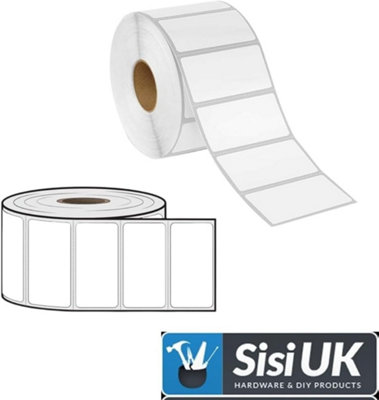 Thermal Shipping Label Roll 2x1 inch Self Adhesive Address Shipping Thermal Stickers Thermal ...