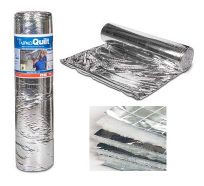 ThermaQuilt 9 Layer Multi Foil Insulation, heat reflective 1200 x10m, 2 ...