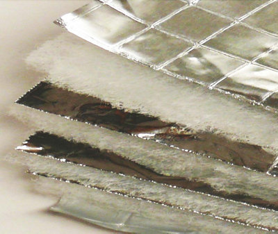 ThermaQuilt 9 Layer Multi Foil Insulation, heat reflective 1200 x10m, 2 ...