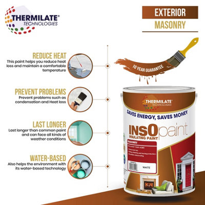 Thermilate InsoPaint Advance Energy Saving Paint Thermal Reflective ...