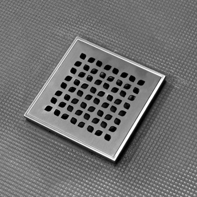 Thermopanel Offset Stainless Steel Square Drain Wet Room Shower Tray ...