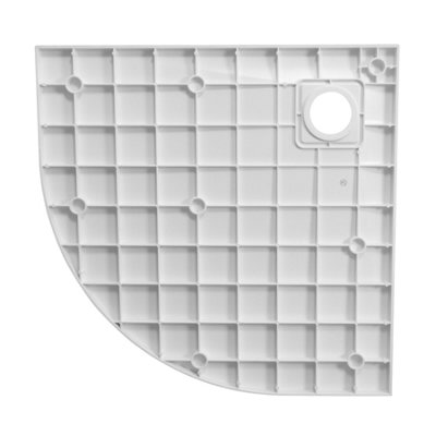 Thermopanel White SMC Corner Shower Tray - 900 x 900mm