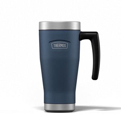 Thermos Icon Series Stainless Steel Travel Mug 470ml - Navy
