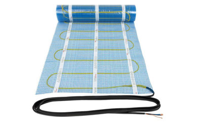 ThermoSphere 6.0m2 electric underfloor heating kit including black ...