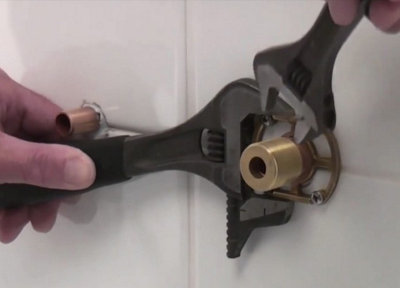 Thermostatic Bar Mixer Shower Fast Fix Easy Fit Kit for Exposed Bar ...