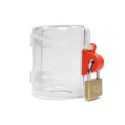 Thermostatic Radiator Valve Locking Cover Guard with Padlock - Secure ...