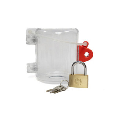 Thermostatic Radiator Valve Locking Cover Guard with Padlock - Secure ...
