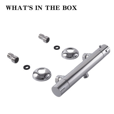 Thermostatic Shower Mixer Bar Single Lever Exposed Bath Shower Mixer ...