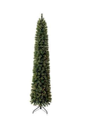 THETFORD FIR - 7.5ft Christmas Tree with 300 Warm White LEDs