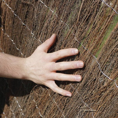 Thick Brushwood Thatch Fencing Outdoor Screen, Screening Panel for ...