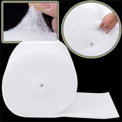 Thickness 12-15mm Roll Length 5M AQUARIUM POND FILTER MEDIA WOOL FLOSS ...