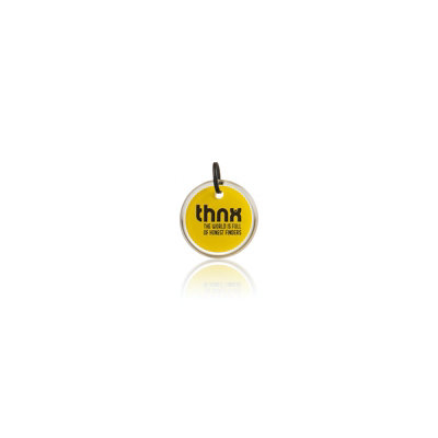 Buy thnx tag Small Airtag Keychain- yellow at B&Q