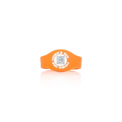 thnx tag SOS Bracelet Airtag - orange