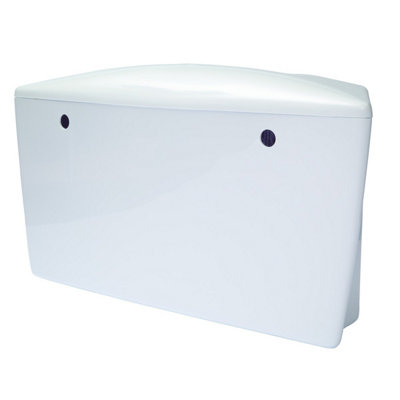 Thomas Dudley Elite Single Duo Flush Cistern White PELWHS319189