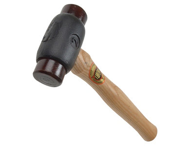 Thor 12 Hide Hammer Size 2 - Heavy-Duty 800G with Replaceable Faces
