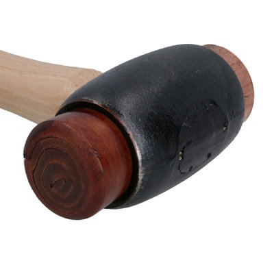 Thor No 3 Copper and Rawhide Hide Faced Hammer Mallet Dead Blow 3lb