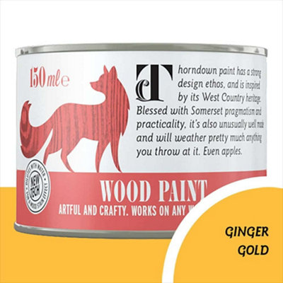 Thorndown Ginger Gold Wood Paint 150 ml