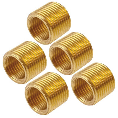 Threaded Adapter Bush 3/8 Male 1/4 Female BSP Air Line Hose Fitting 5 ...